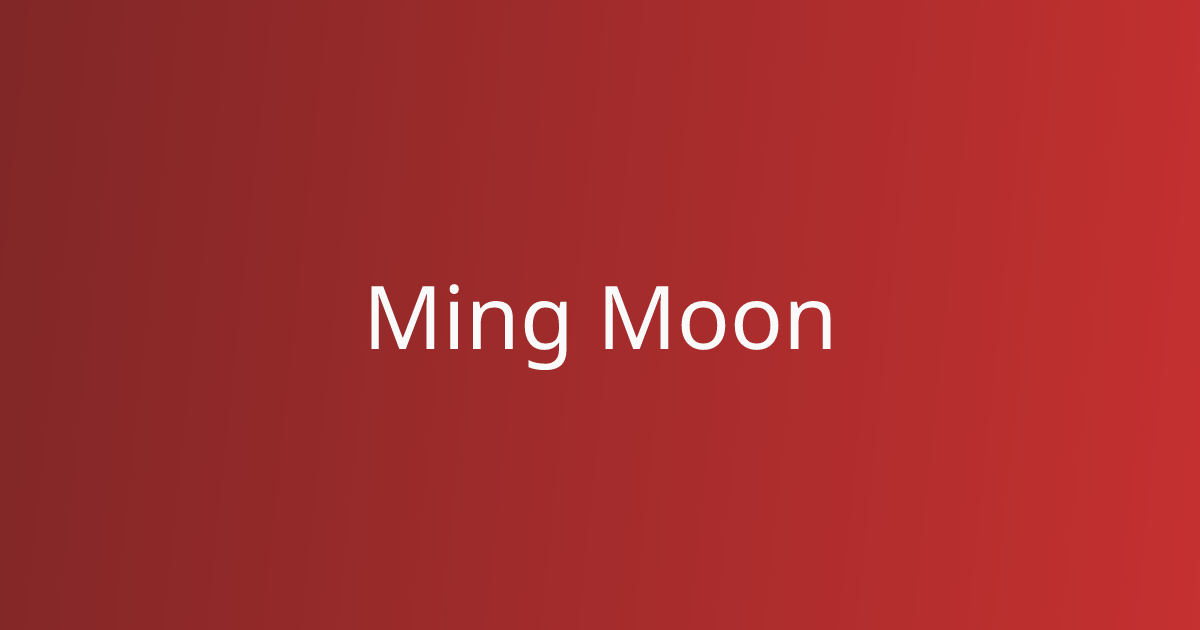 Order Authentic Chinese Online | Ming Moon - Pickup or Delivery Available